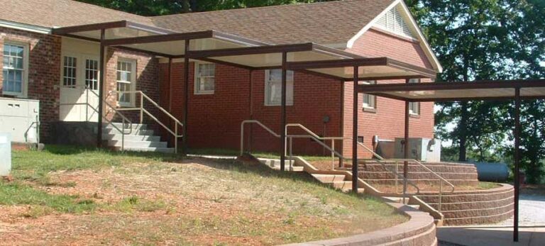 Breezeway Canopies Can Make Walkways Safe